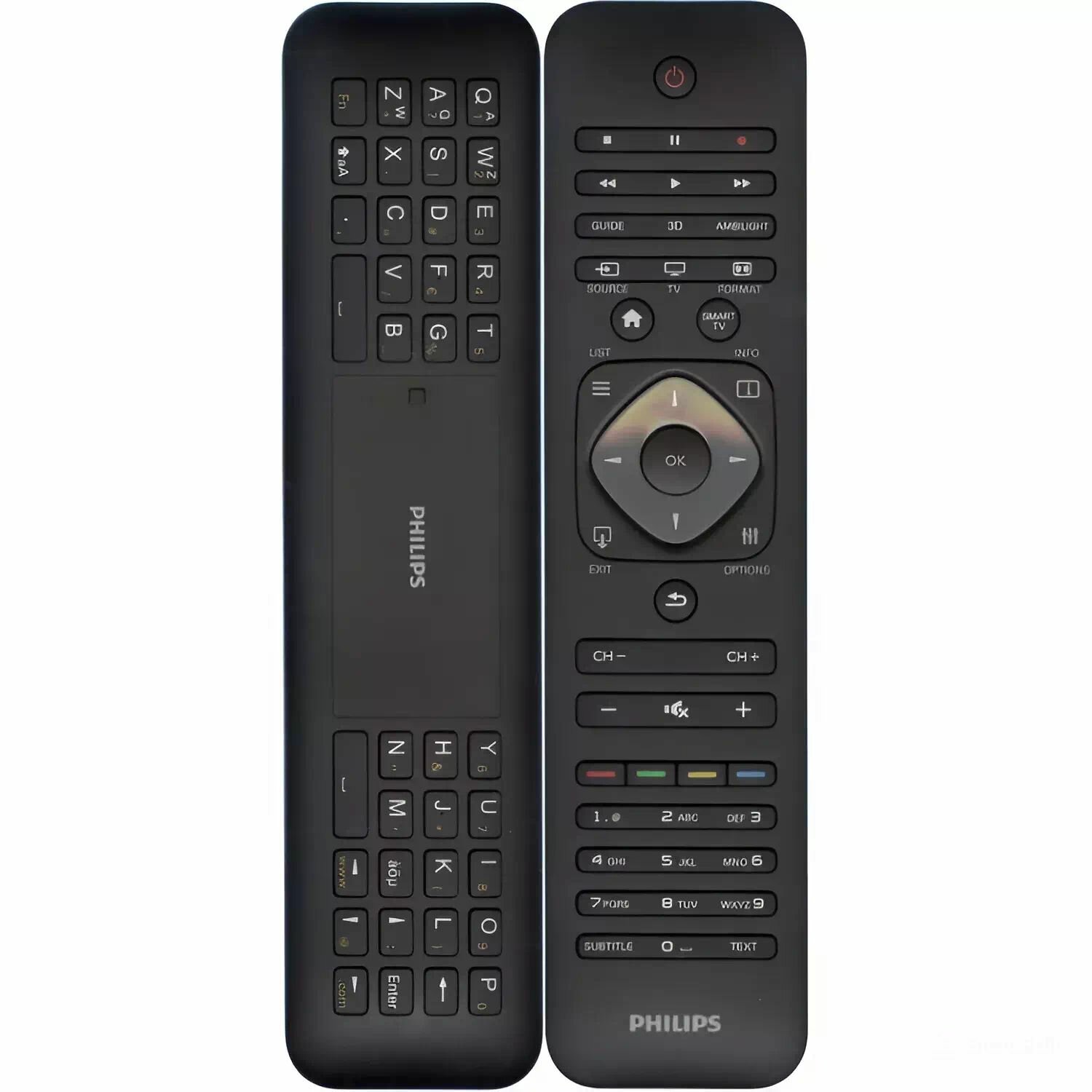 2422 549 90521 3D Philips Пульт для LED телевизоров с клавиатурой (Original)