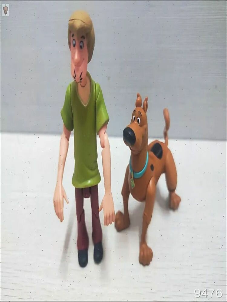 Фигурки Скуби Дуу (Scooby-Doo) 2 шт - игрушки с подвижными关节 для детей