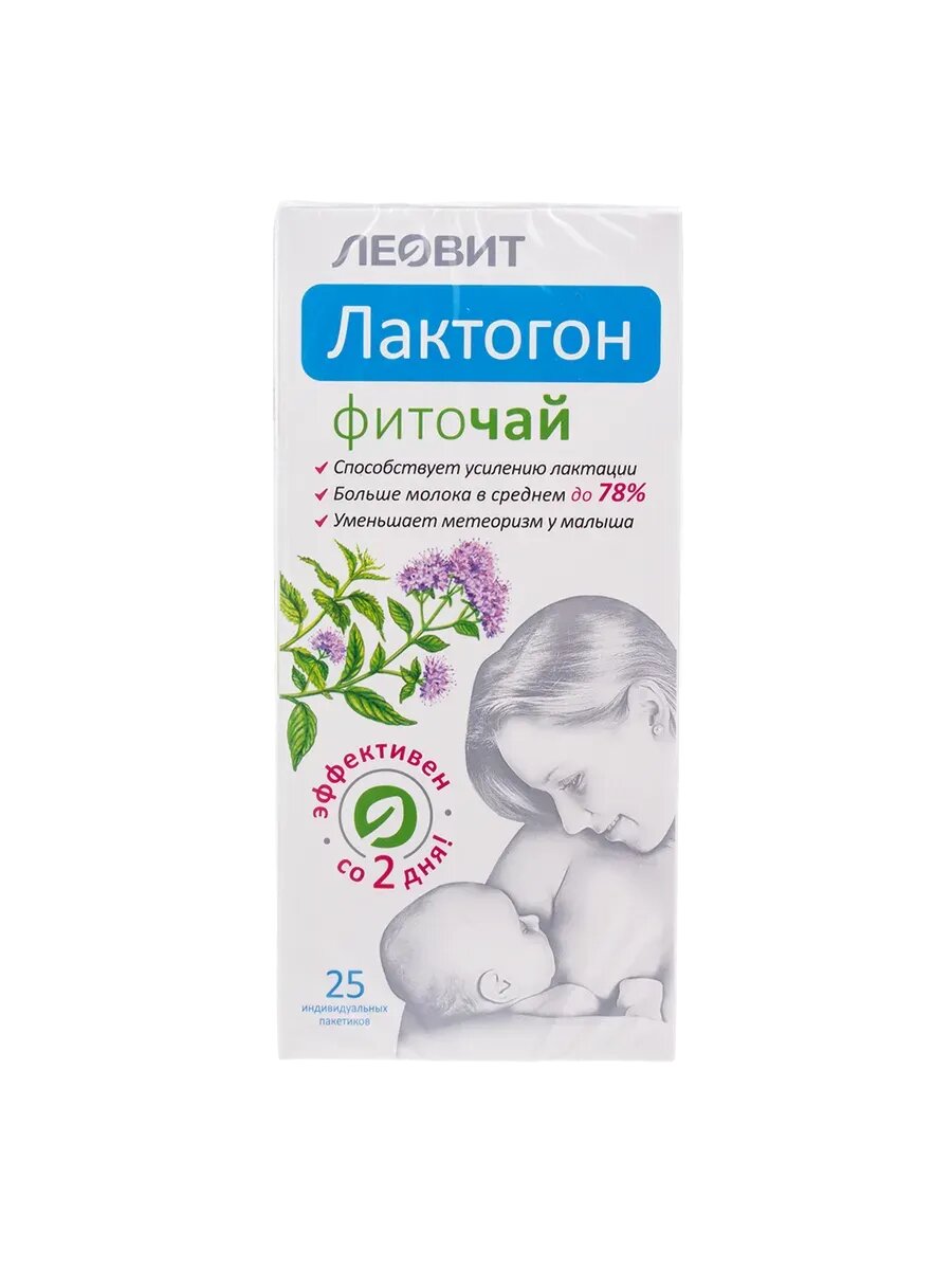 Леовит Фиточай Лактогон пакеты по 1,5 г 25 шт