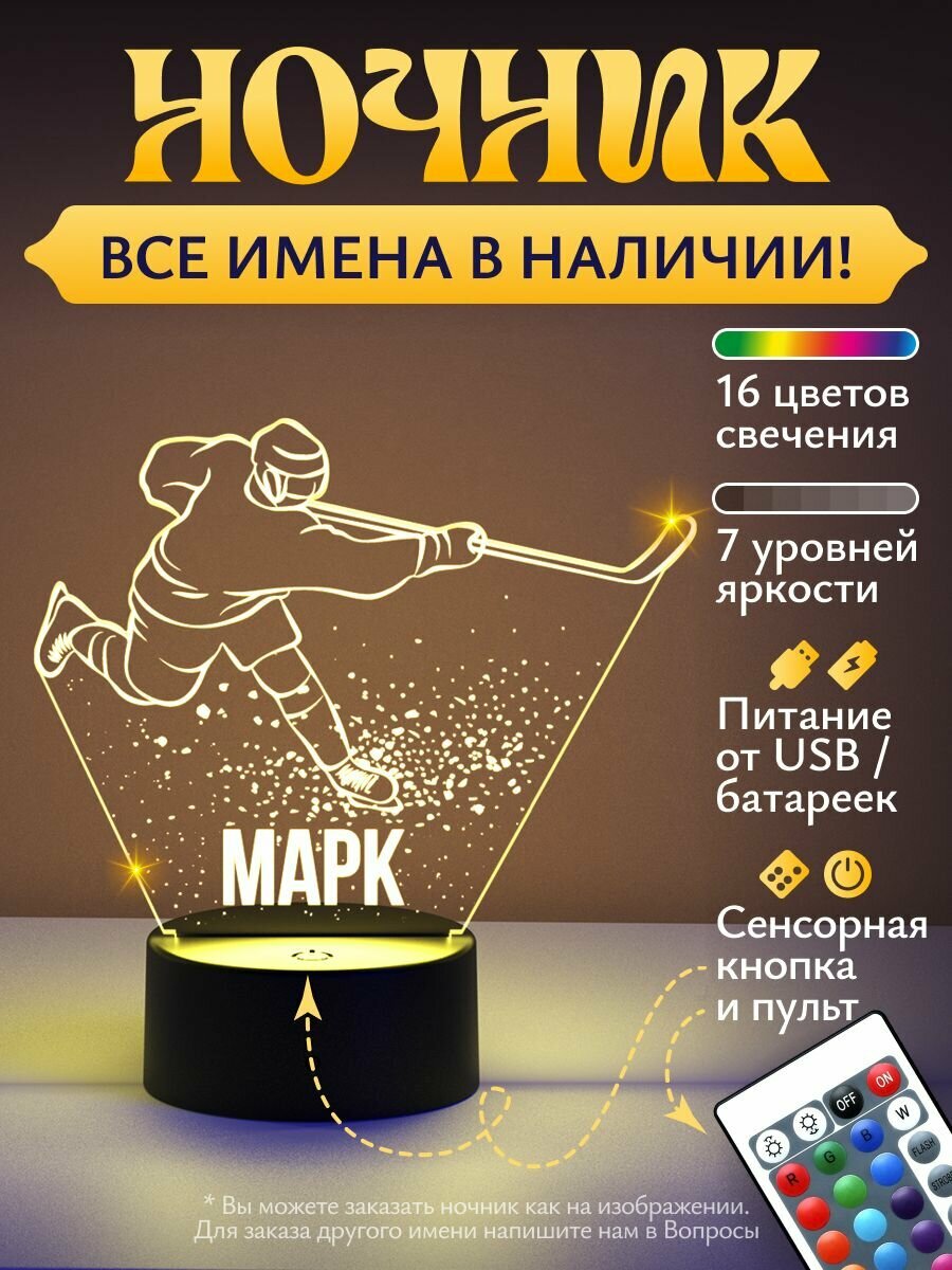 Ночник Марк - Хоккеист