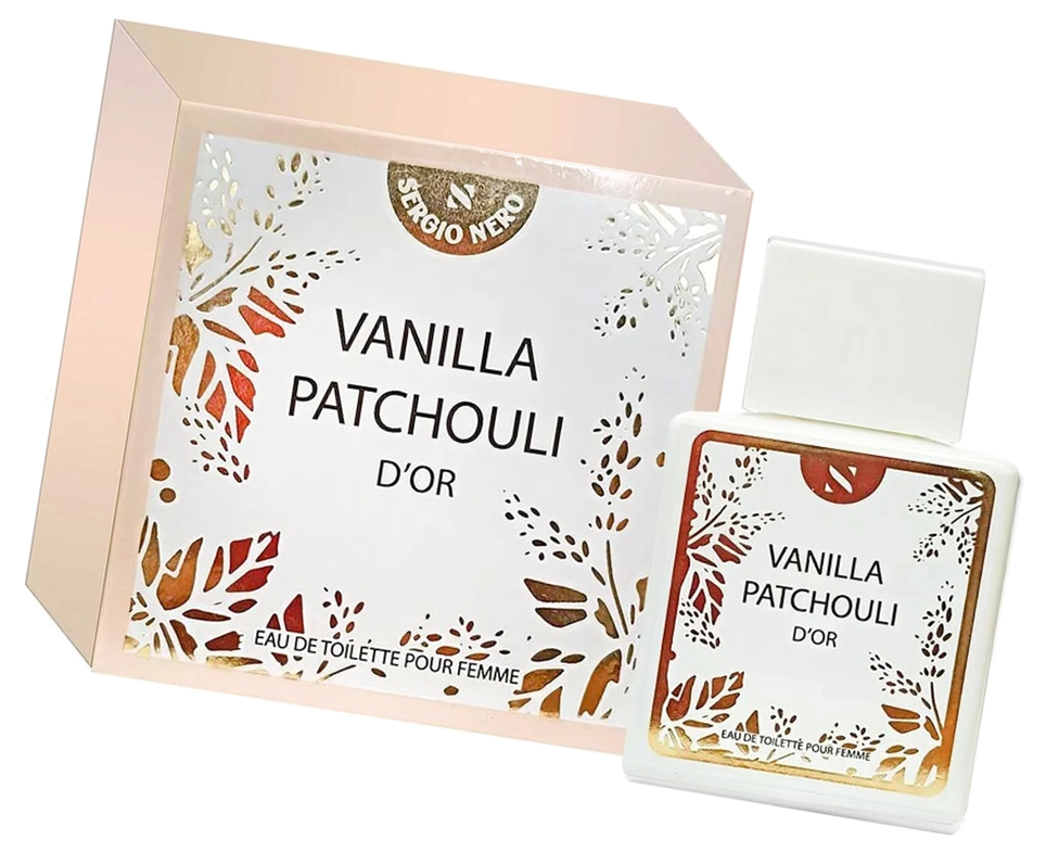 Туалетная вода Sergio Nero Vanilla Patchouli D Or 50 мл / Серджио Неро Ванилла Пачули Дор для женщин