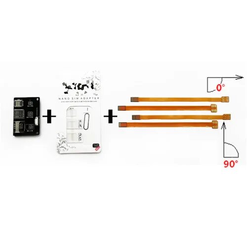 Адаптер SIM-карты Nano SIM FPC 15 см, Цвет: A