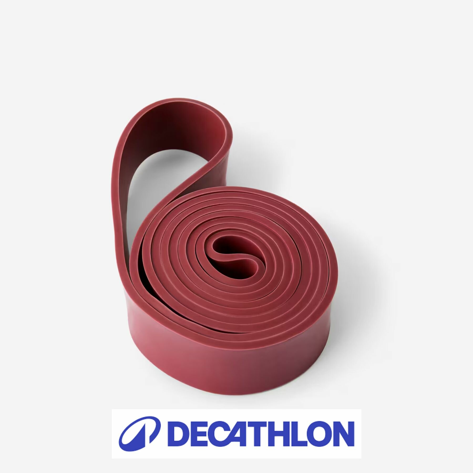 Decathlon Corength Эспандер (резиновая лента сопротивления) 40 кг Красный
