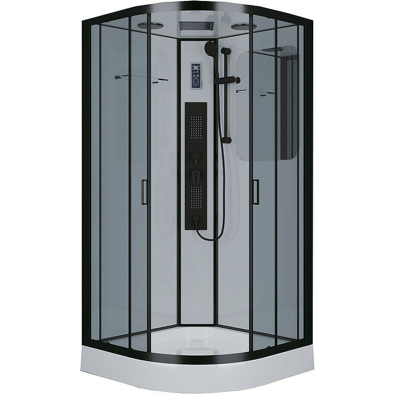 Душевая кабина для ванной комнаты Niagara Premium 90x90 NG-6901-01G Black