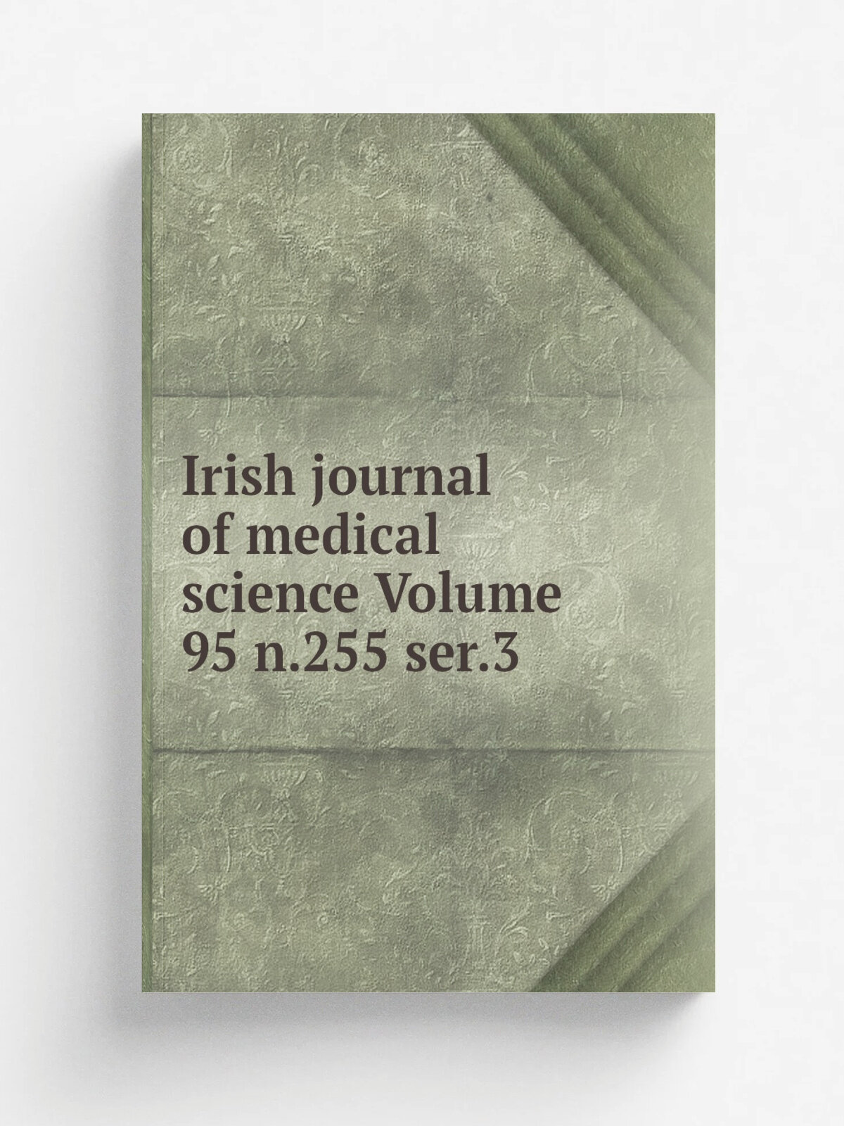 Irish journal of medical science Volume 95 n.255 ser.3