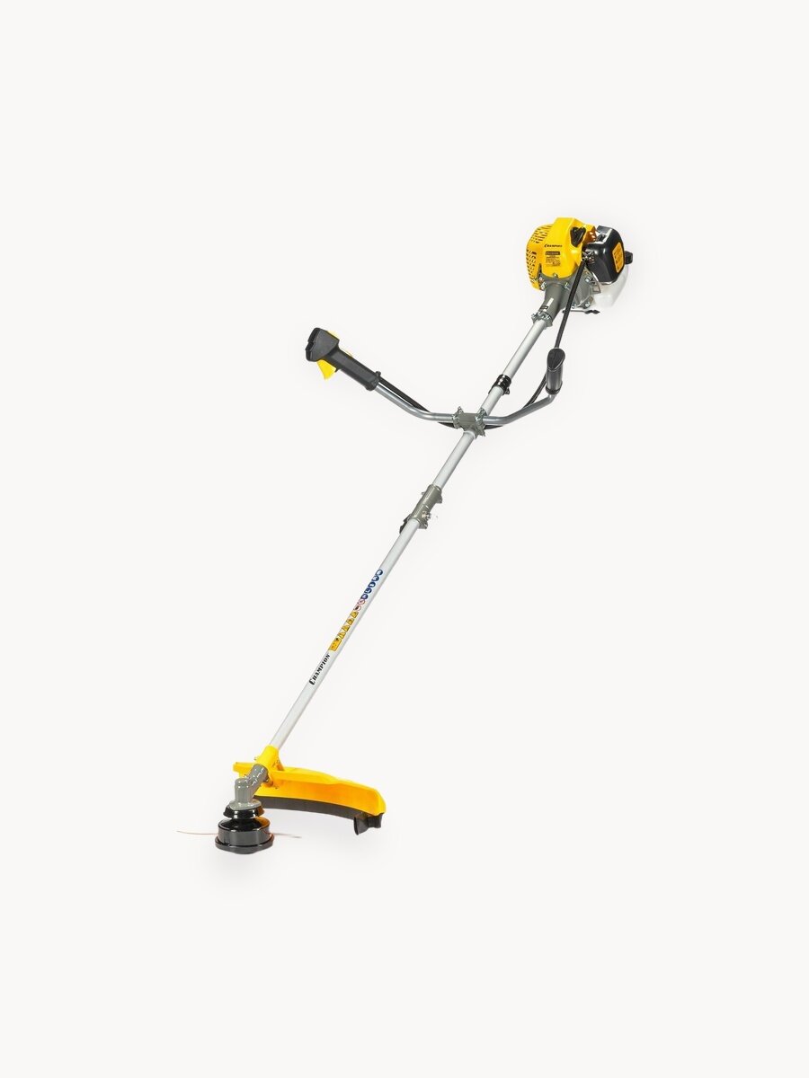 Триммер бензиновый для травы садовый CHAMPION Т256, 0,75 кВт, 5,8 кг, нож/ бензокоса / косилка для травы