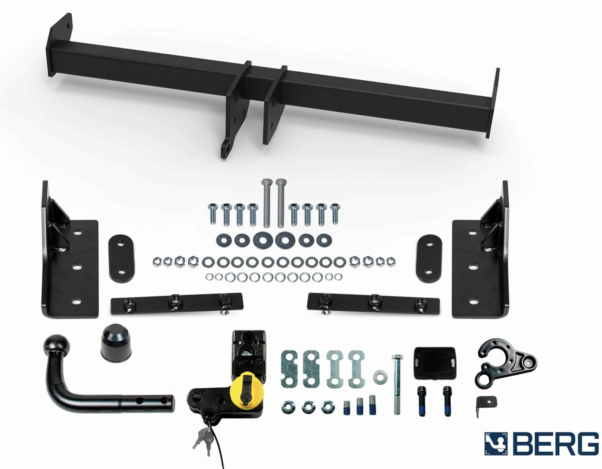 Фаркоп Berg для Chery Tiggo 7 Pro 2020-2024 / Chery Tiggo 7 Pro Max 2022- / Exeed LX 2022- / XCITE X-Cross 7 2024-, шар VM, 1500/75 кг F.0912.003