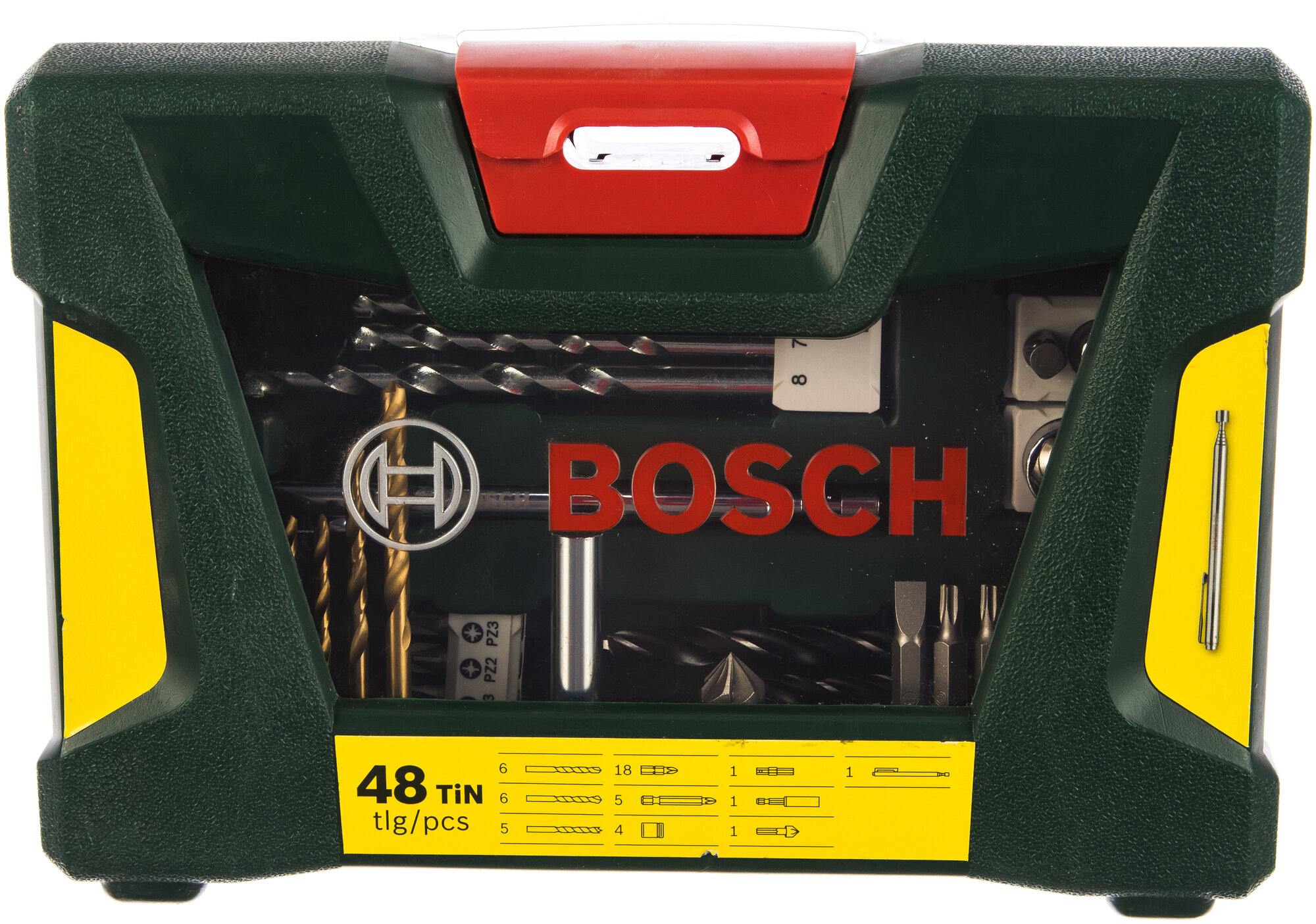 Bosch Набор V-line 48шт. TiN 2607017314
