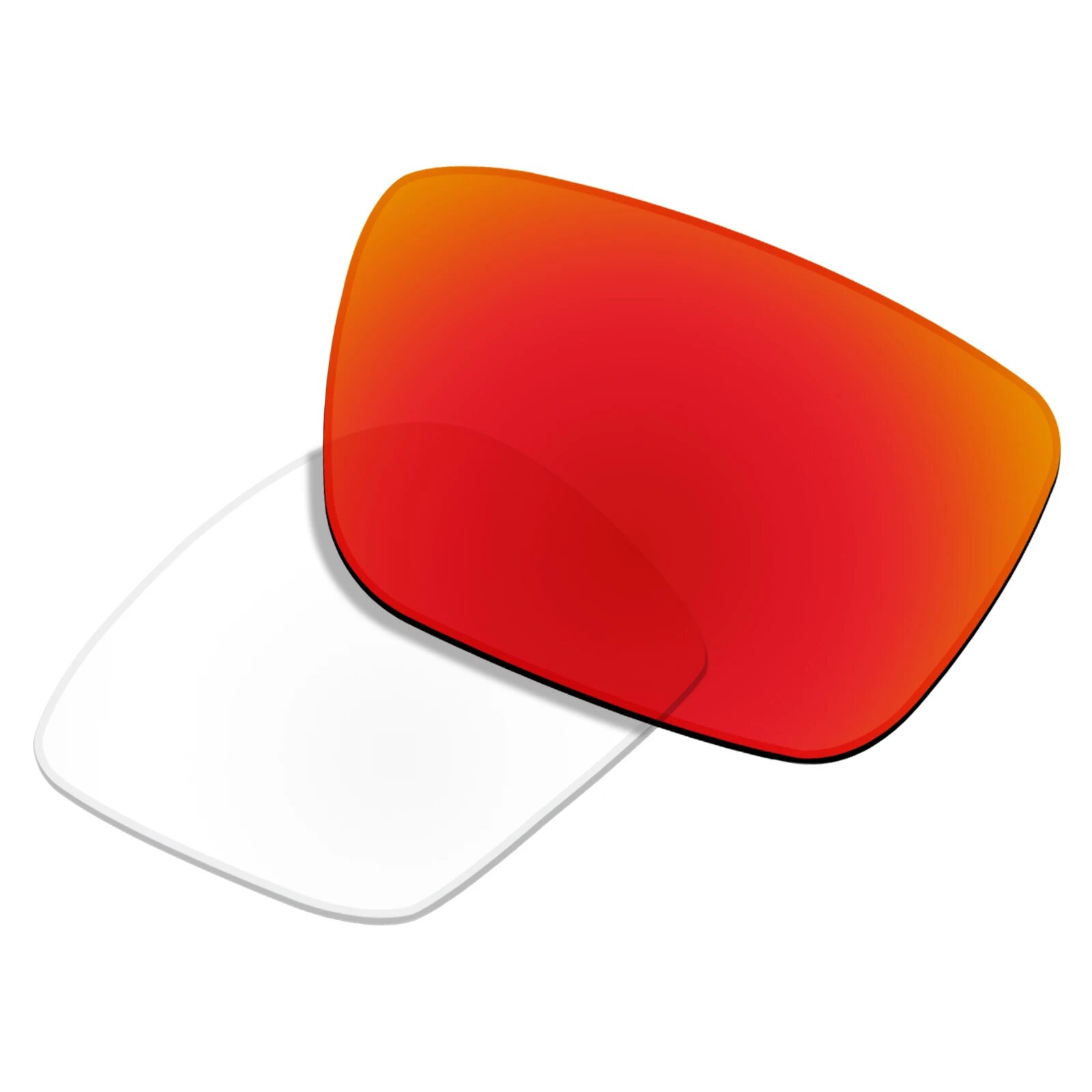Сменные поляризованные линзы Zentroglo для RayBan Meta Wayfarer (Gen 2) RW4012 Photochromic Red