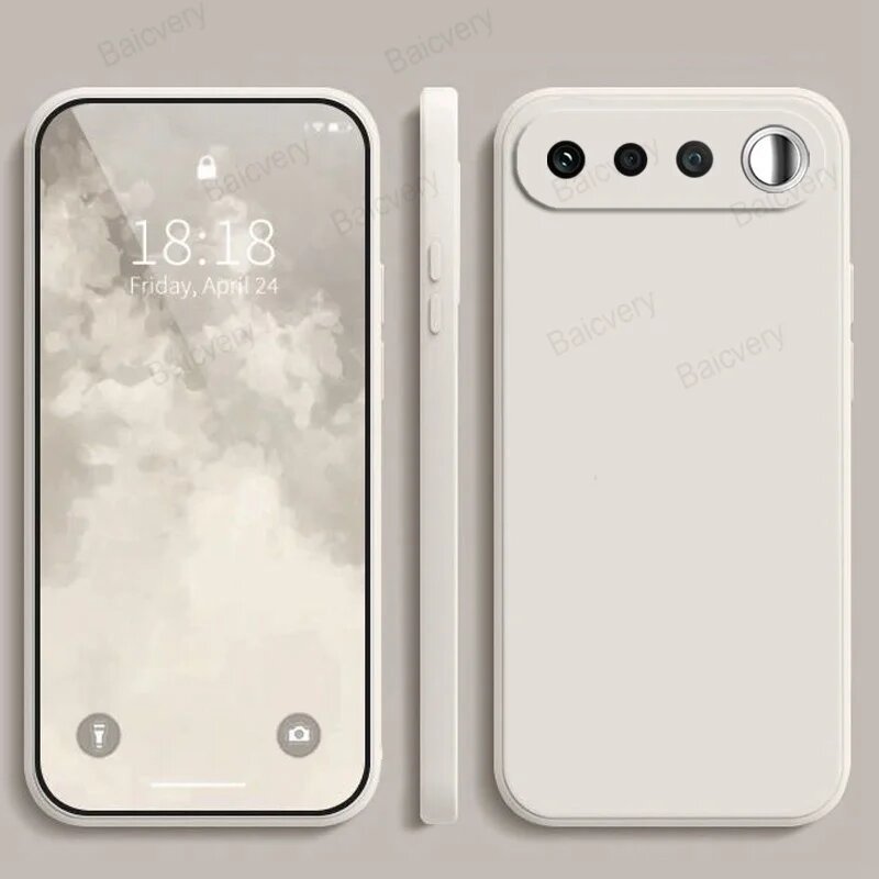 Простой защитный чехол из ТПУ для OPPO Realme 16 5G, мягкий чехол Белый, White