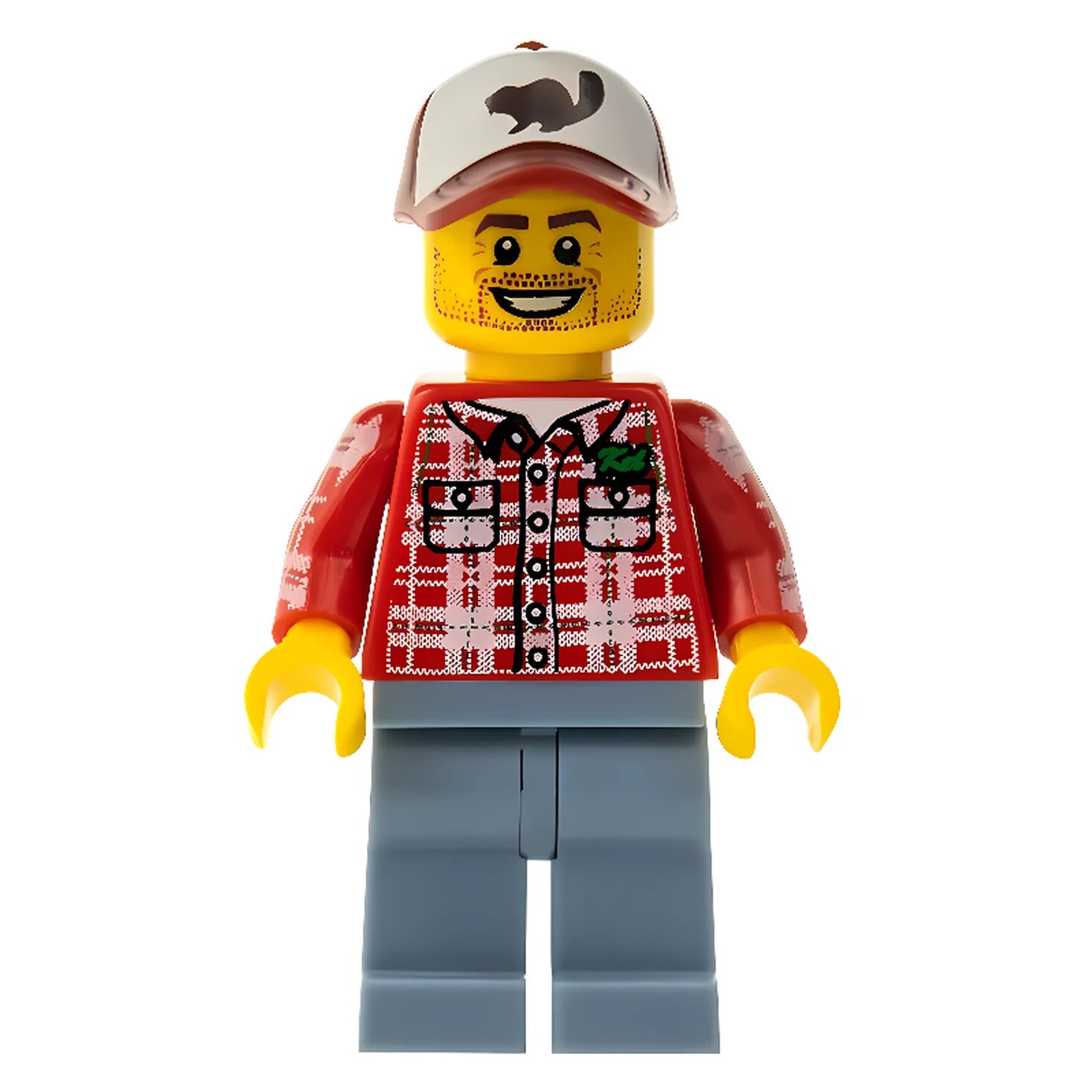 Минифигурка Lego Collectible Minifigures Lumberjack, Series 5 (Minifigure Only without Stand and Accessories) col072 U