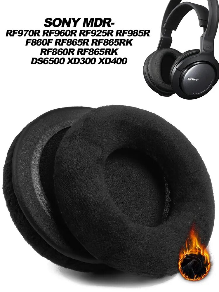 Амбушюры SONY MDR- RF970R RF960R RF925R RF985R F860F RF865R RF865RK RF860R RF865RK DS6500 XD300 XD400 для наушников