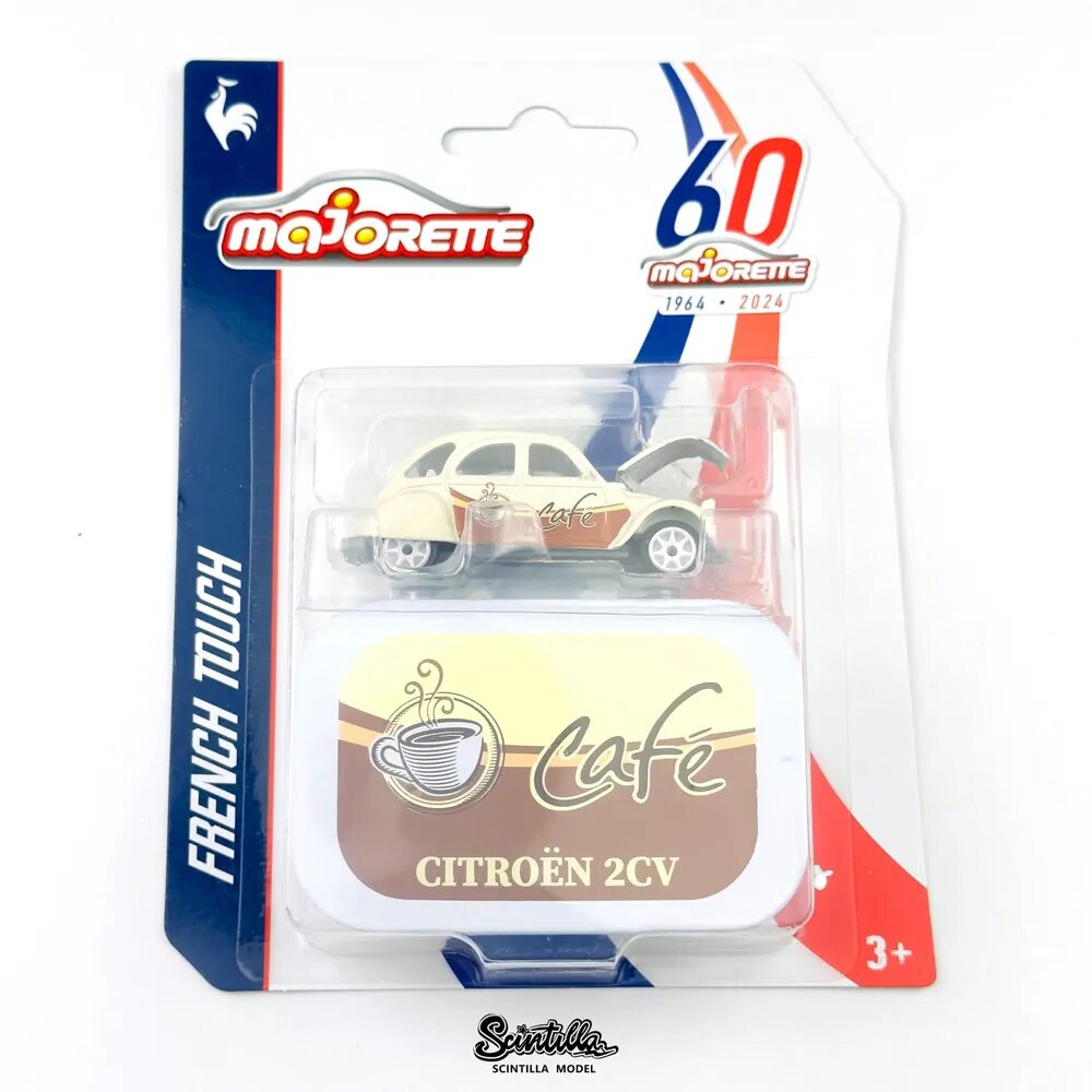 Масштабная модель автомобиля majorette 1/60 60th anniversary French Cuisine Alloy Car Model Collection Gift
