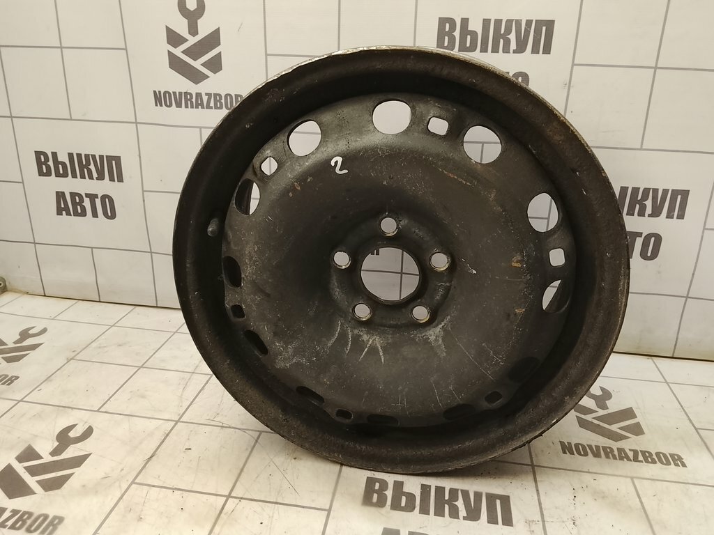 Диск колесный железо Skoda Fabia 2007-2015