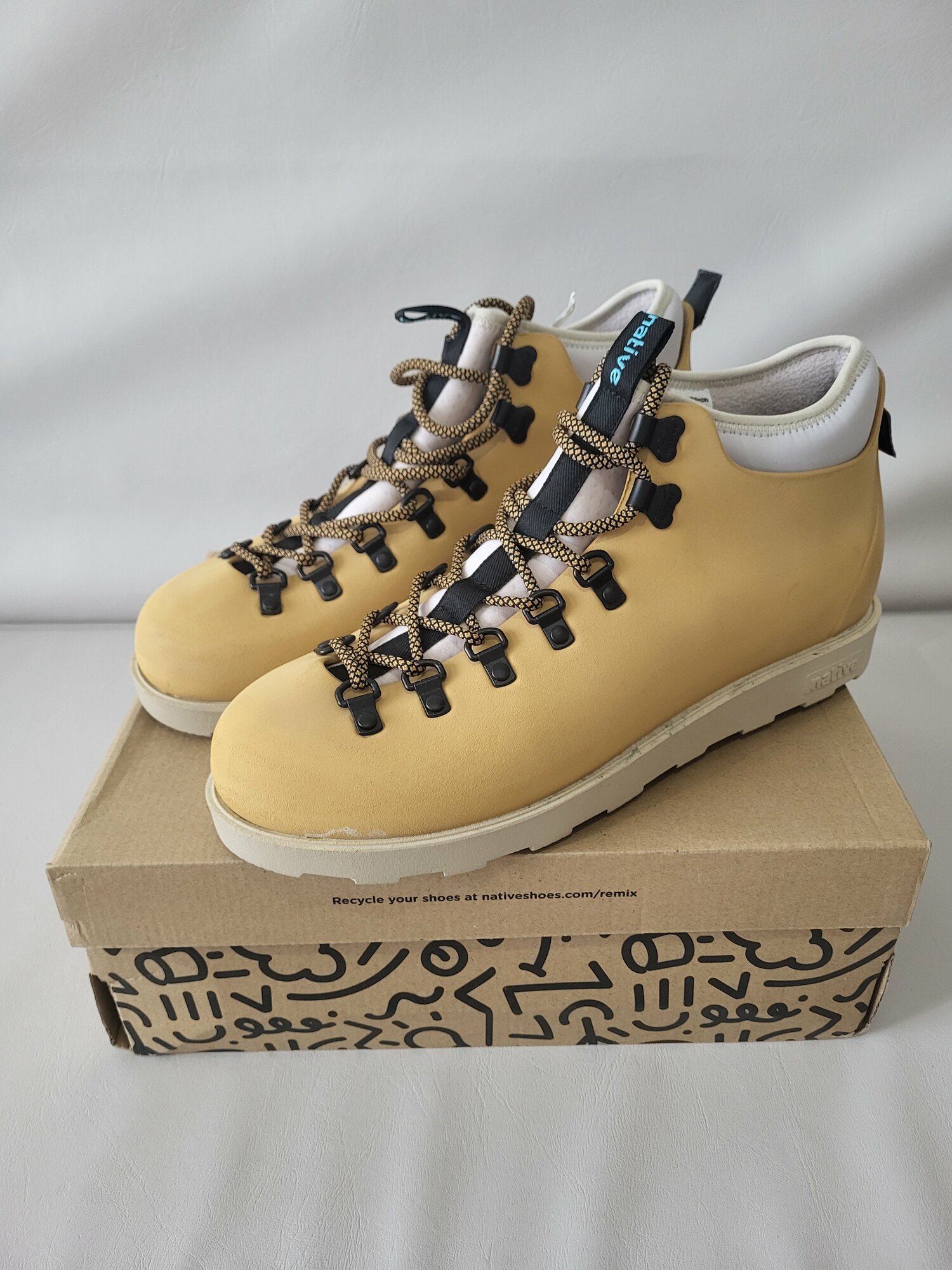Ботинки мужские Native Fitzsimmons Citylite Mash Brown р. 47