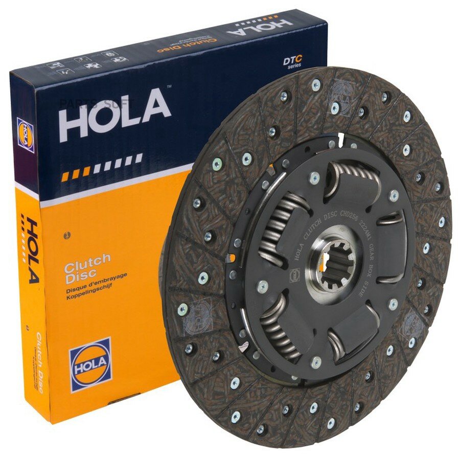 Диск сцепления для а/м ГАЗ-406 "HOLA" HOLA CHD256 | цена за 1 шт