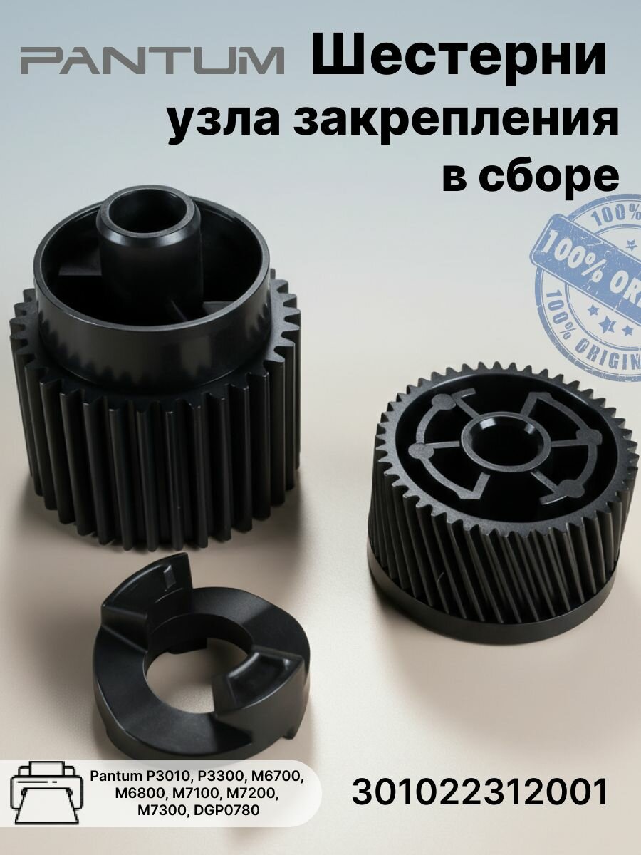 Шестерни узла закрепления в сборе Pantum P3010, P3300, M6700, M6800, M7100, M7200, M7300, BP5100, BM5100 (301022312001)
