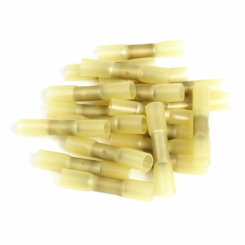 100 шт, разъемы для проводов с припоем, клеммы, кабельные аксессуары соединения морских автомобильных лодок и грузовиков