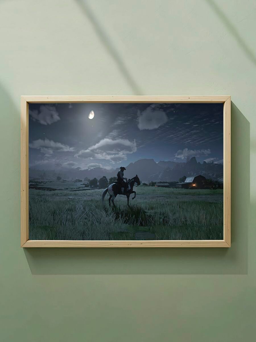 Постер, плакат на стену Red Dead Redemption 2 (А3)