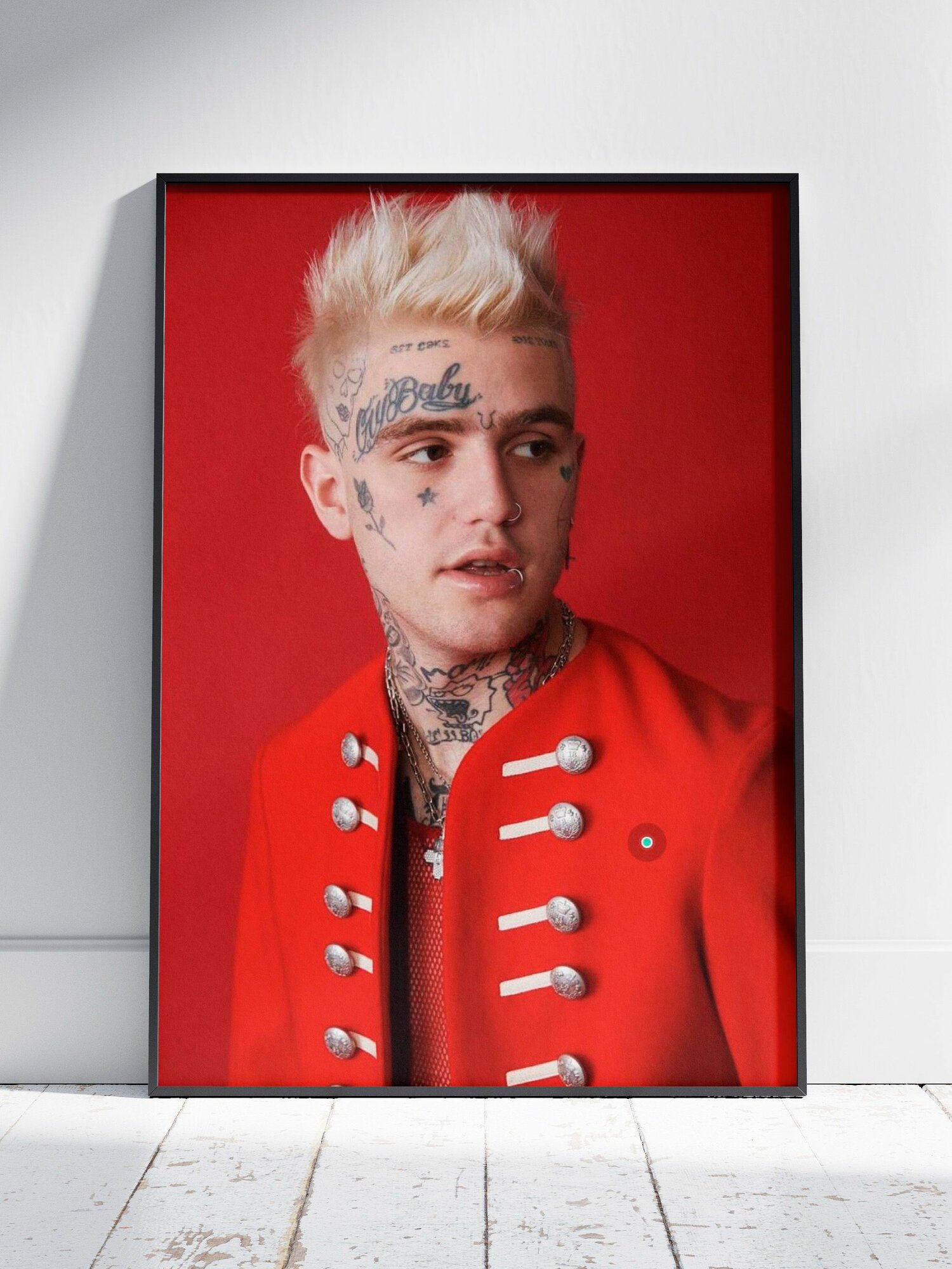 Плакат на стену для интерьера Lil Peep (Лил Пип 98) - Постер по музыке и артисту формата A4 (21x30 см)