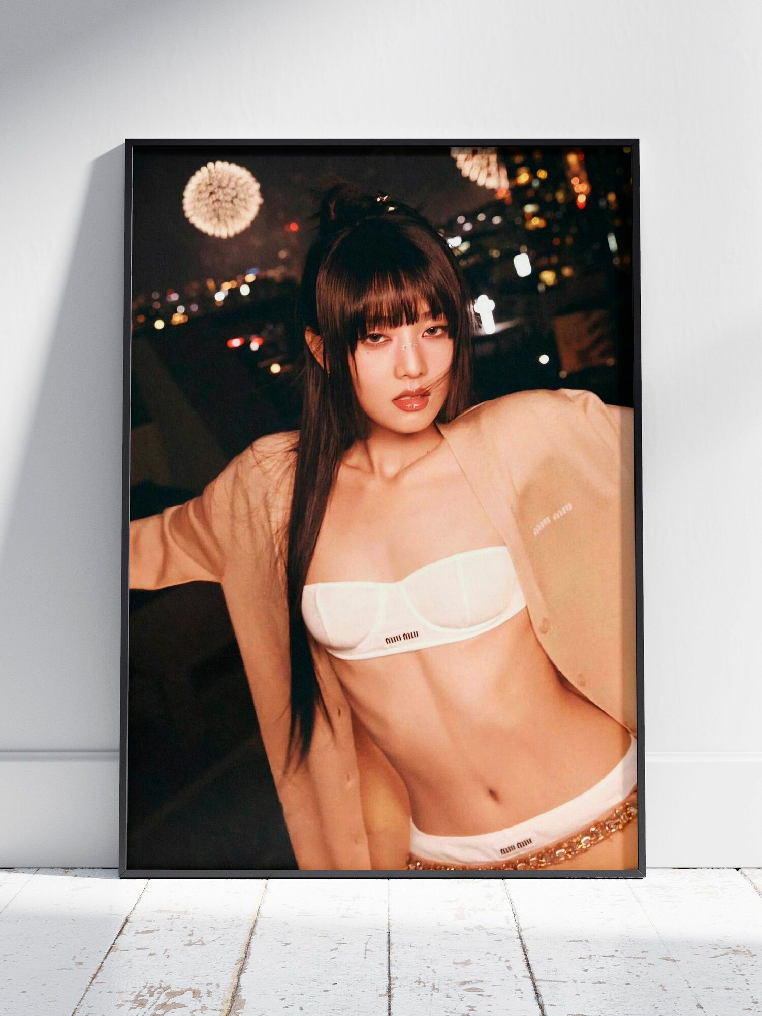 Плакат на стену для интерьера Корейский Стиль (Korean Fashion Style 19) - Постер по восточной эстетике формата A4 (21x30 см)