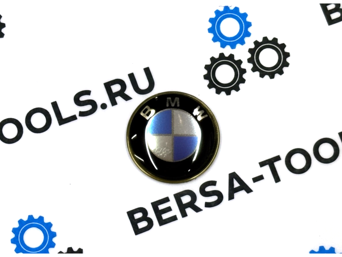 Эмблема в ключ с логотипом BMW (13.9 мм)