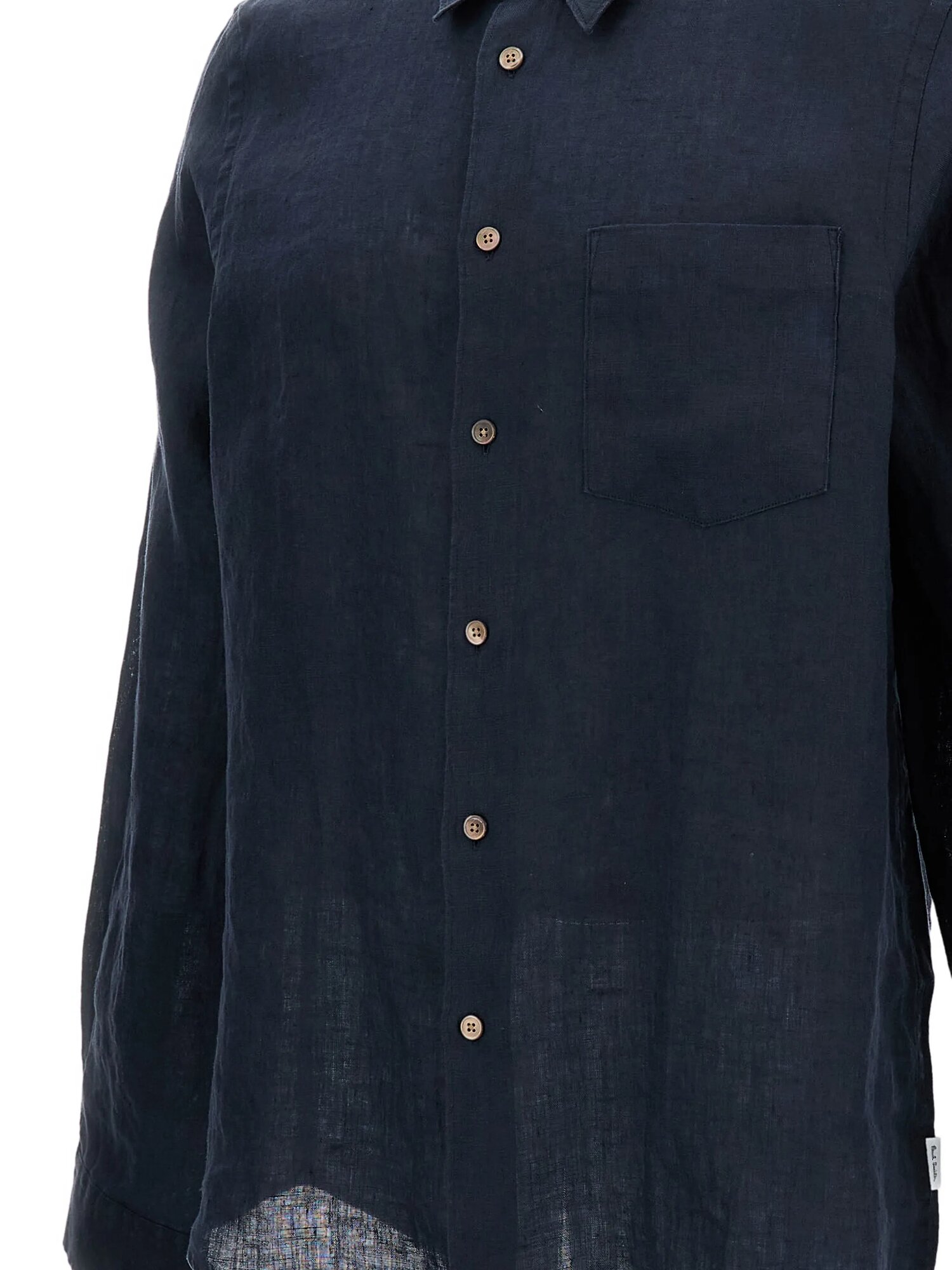 Рубашка Paul Smith Pocket shirt, размер L, blue — фото 1