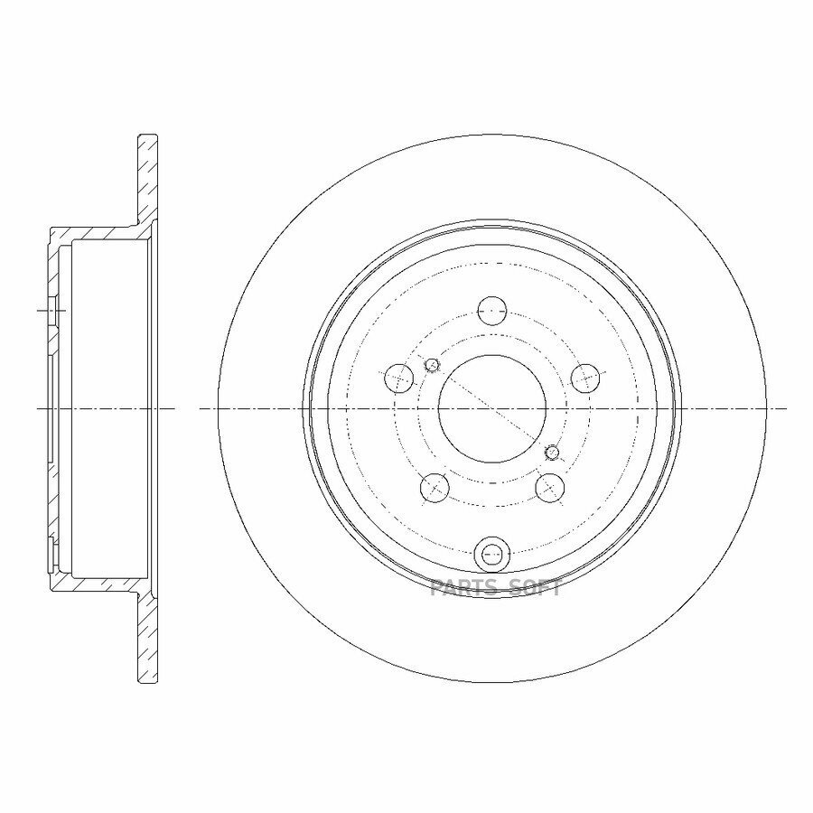 GR01603 G-BRAKE Диск тормозной G-brake GR-01603 G-BRAKE GR01603 | цена за 1 шт