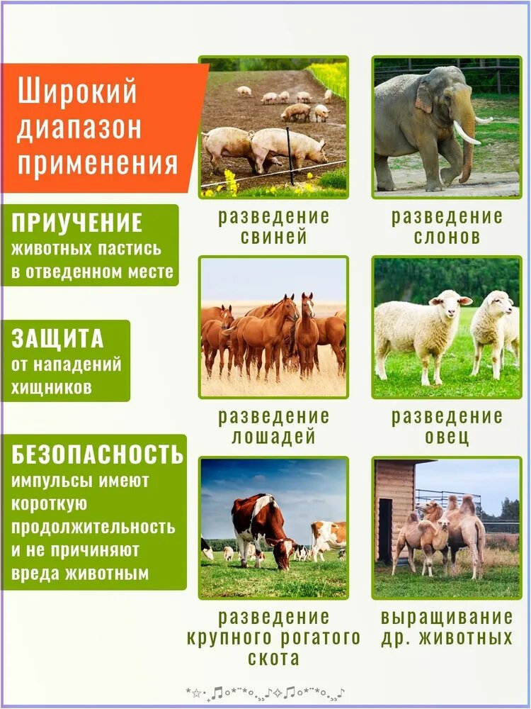Электропастух Lider Pro для КРС и свиней, питание 12/220В, максимальная длина 10 км — фото 1