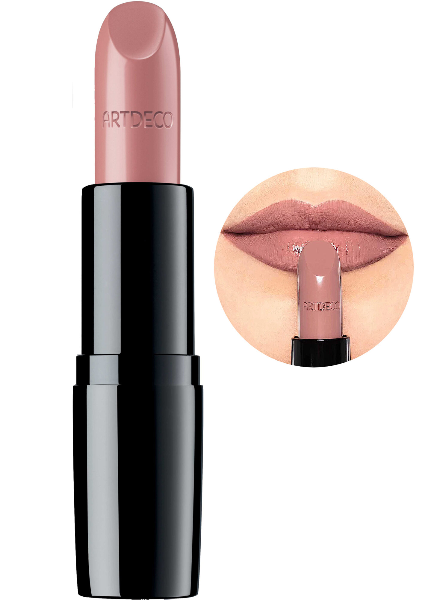 ARTDECO Помада для губ тон 830 Нежно-розовый матовая Perfect Color Lipstick увлажняющая 4 г