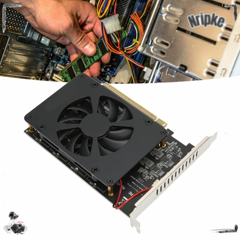 M.2 PCIe адаптер, поддержка RAID, для повышения производительности SSD