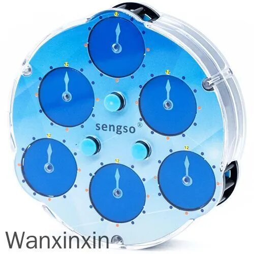 Часы Рубика Sengso 3x3 Clock M 3х3 Головоломка для детей и взрослых