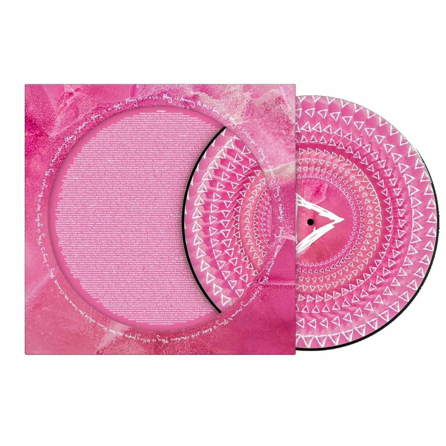 Виниловая пластинка Ed Sheeran - Play /> Vinyl, LP, Album, Limited Edition, Numbered, Picture Disc, Zoetrope, New