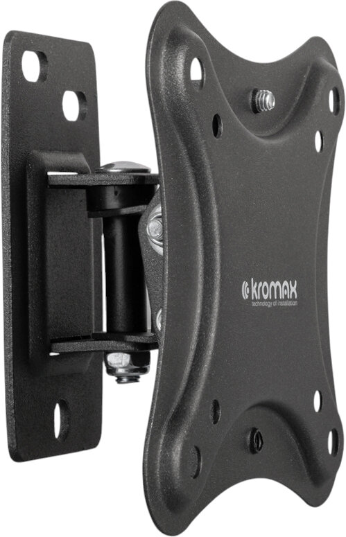 Кронштейн Kromax CORBEL-1, черный, наклон и поворот, для ЖК-телевизоров