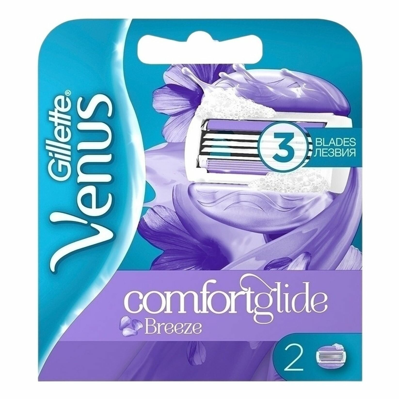 Сменные кассеты Venus ComfortGlide Breeze 2 шт