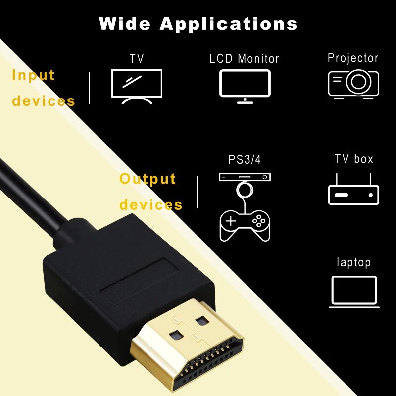 HDMI кабель черный 7.5 м — фото 1