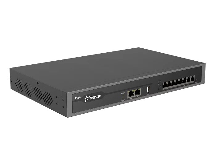 IP АТС Yeastar P550, 50 абонентов и 25 одновременных вызовов, поддержка FXO, FXS, GSM, BRI