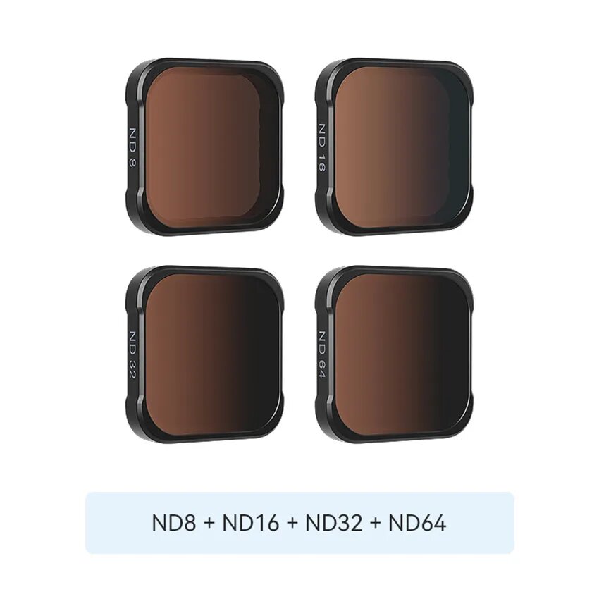 ND8/ND16/ND32/ND64 Набор фильтр защита линзы для GoPro Hero 13 12 11 10 9 /11 Mini