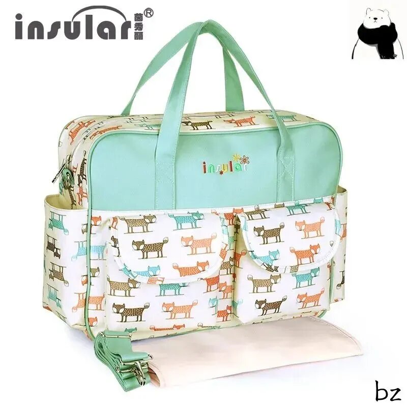 Diaper bag Сумка органайзер для коляски и мамы с термокарманами