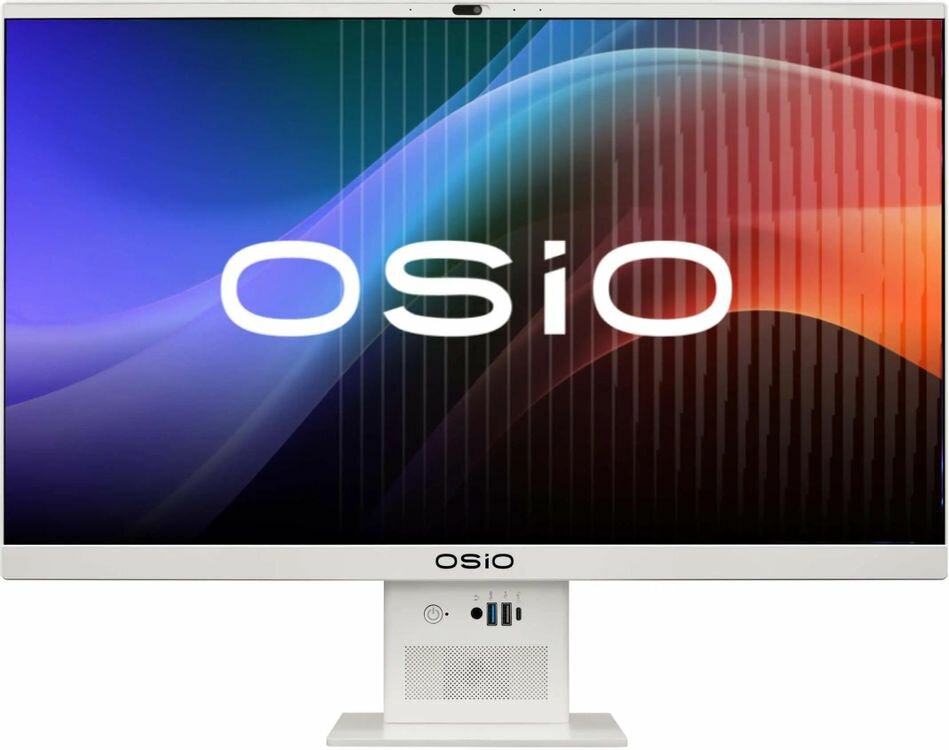 23.8" Моноблок OSIO BaseLine B240i-024w Full HD, Intel Core i3 1115G4, 16ГБ DDR4, 512ГБ SSD, без операционной системы белый B240I-024W