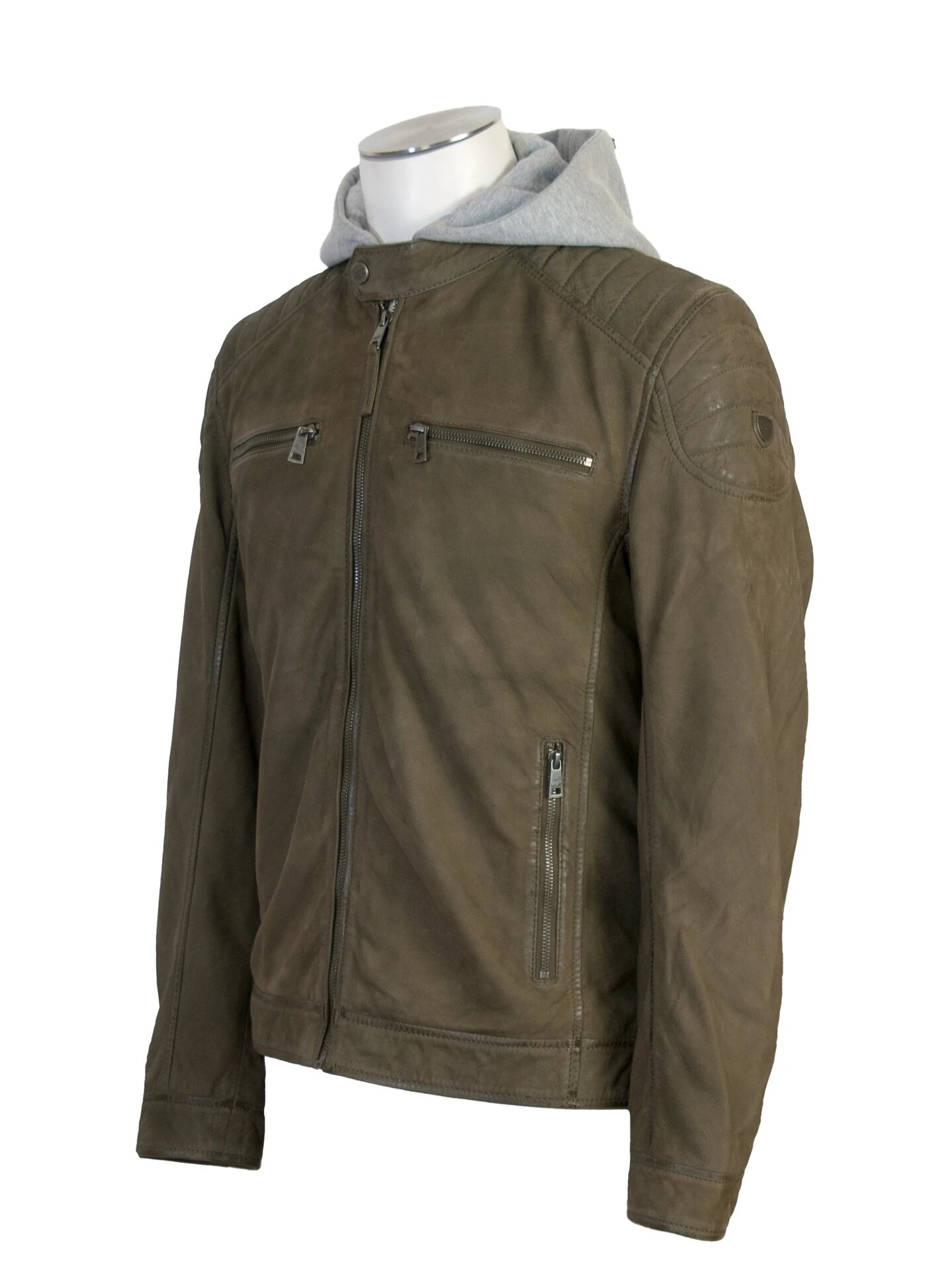 Куртка кожаная