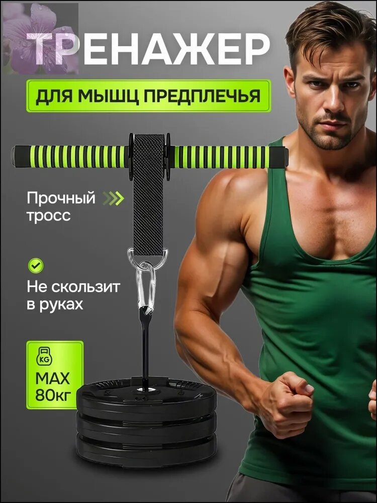 Мини-тренажер для мышц предплечья MAX 80кг