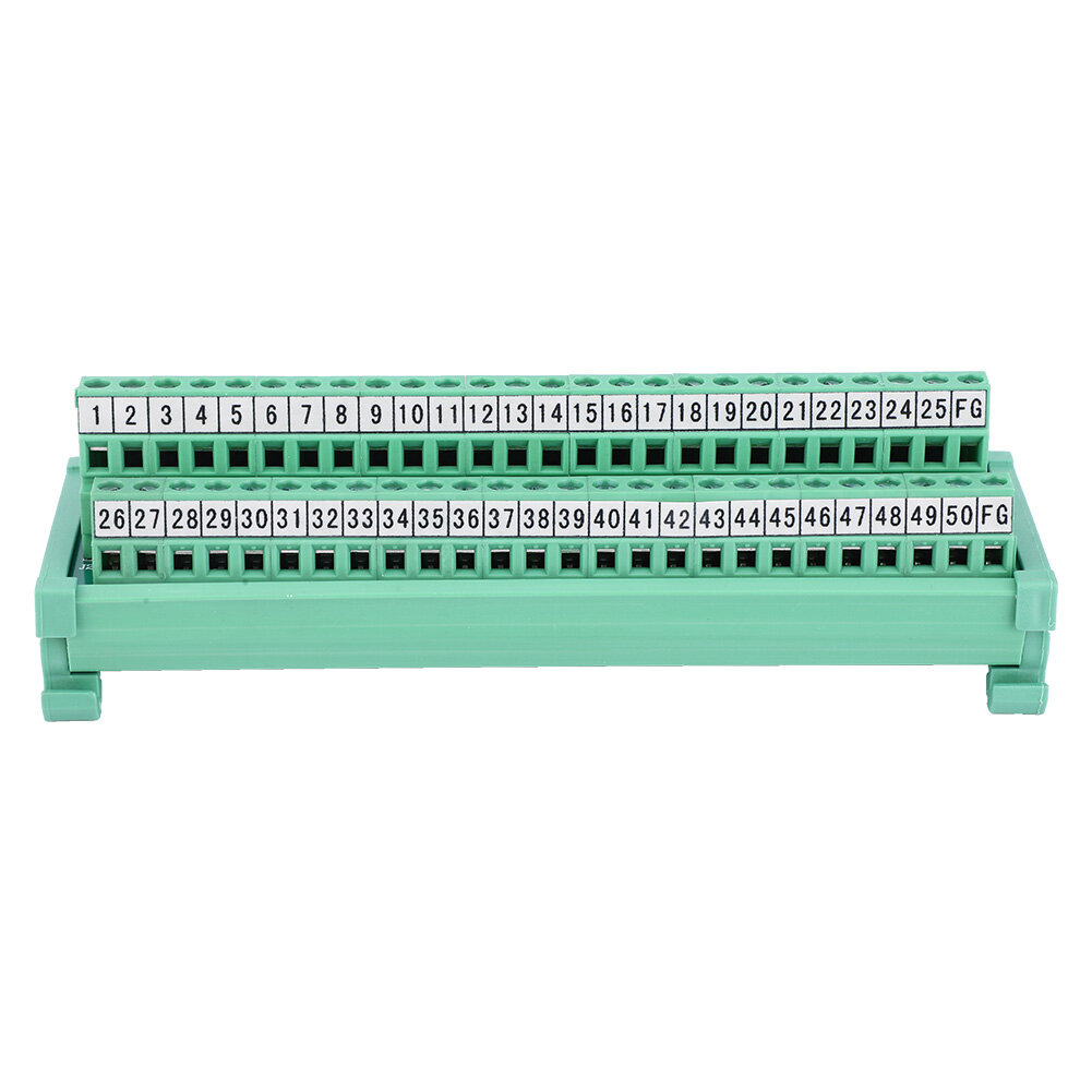 Клеммная колодка PLC модуль SCSI50 P 35mm DIN рейка 35MM