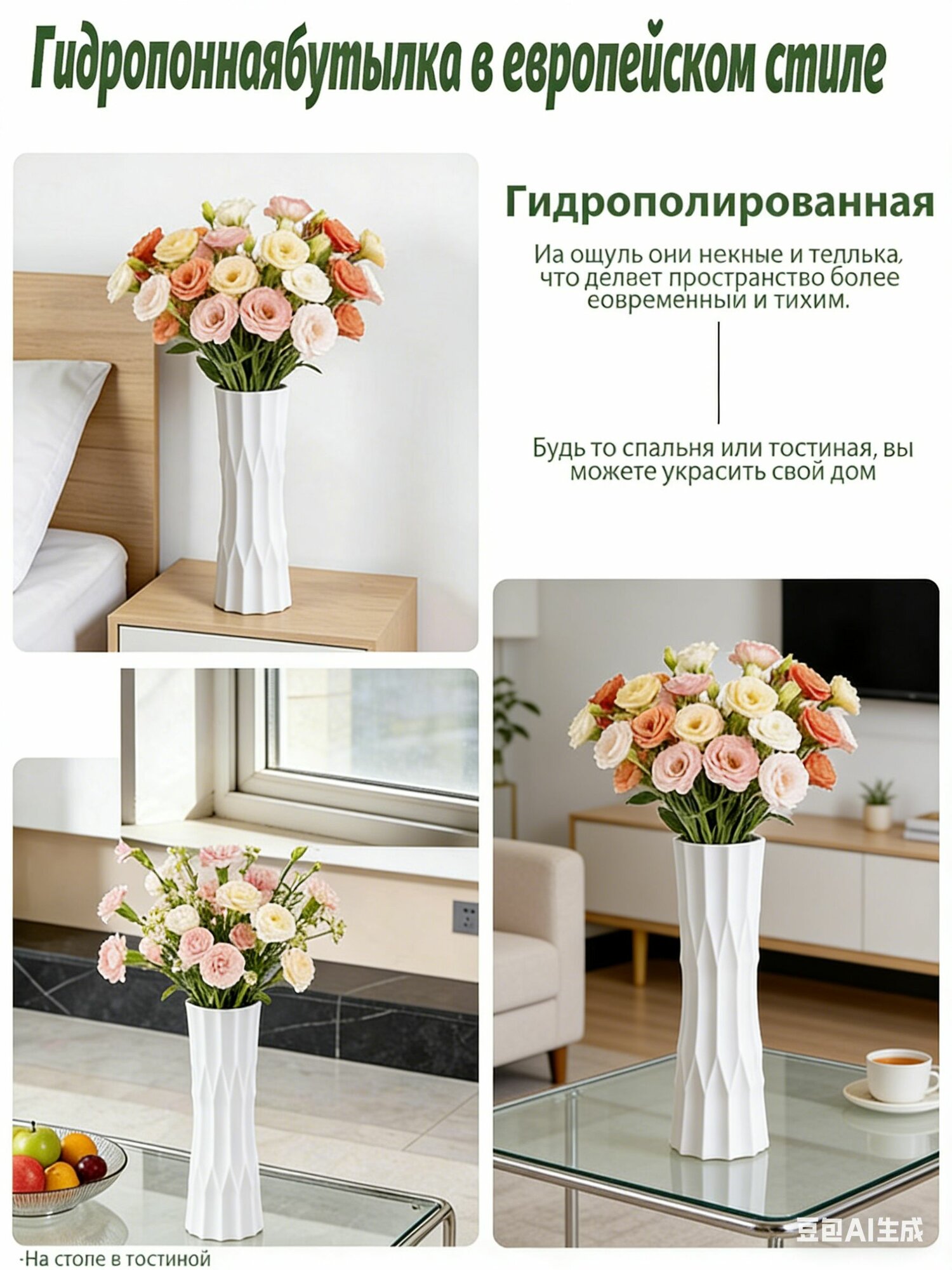 Ваза, 32.5 см — фото 1
