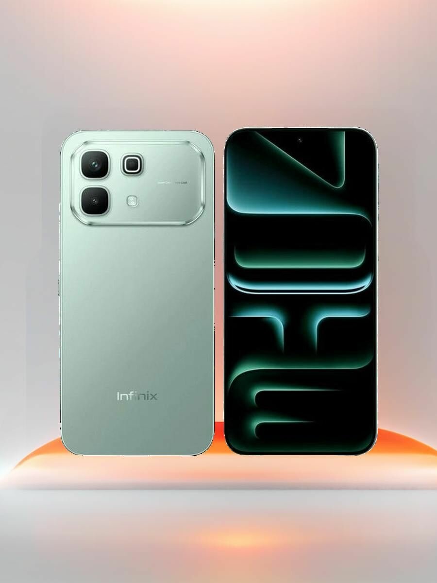 6.78" Смартфон Infinix NOTE 60 256 ГБ голубой ядер - 8x(2.6 ГГц), 8 ГБ, 2 SIM, AMOLED, камера 50+8 Мп, NFC, 5G, 4G, 6500 мА*ч