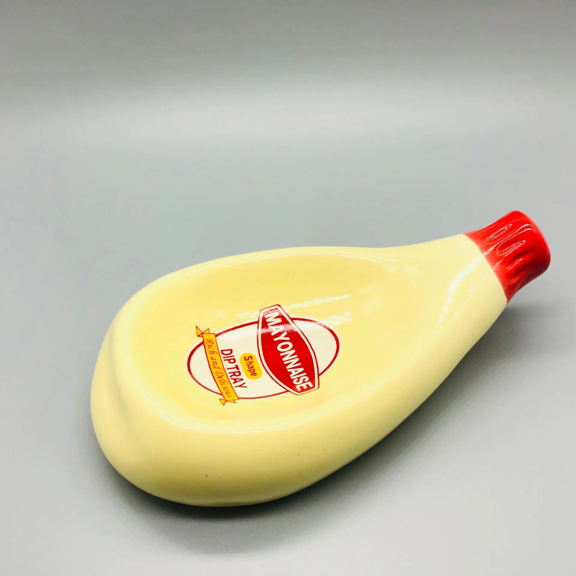 Оригинальная фигурная тарелочка для соуса, керамика, декор для стола