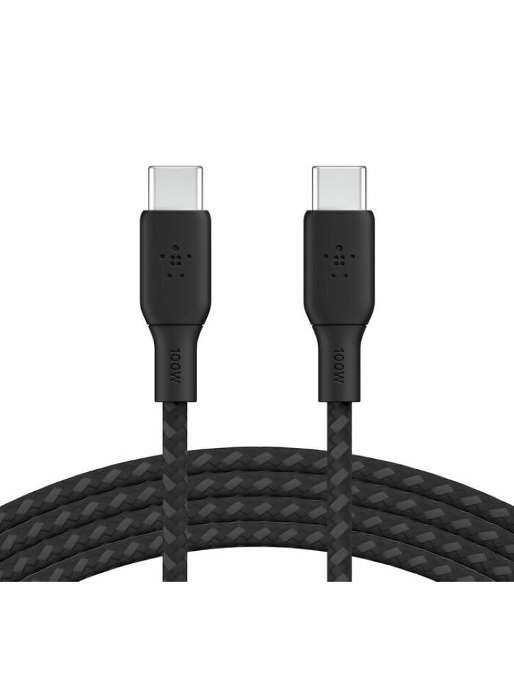 Кабель Belkin BoostCharge 100W PD USB-C To USB-C Cable. Длина: 2м. Цвет: черный