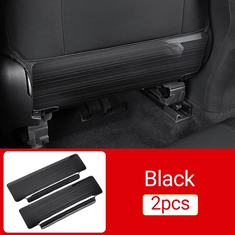 Накладка на спинку сиденья Black 2pcs для Toyota