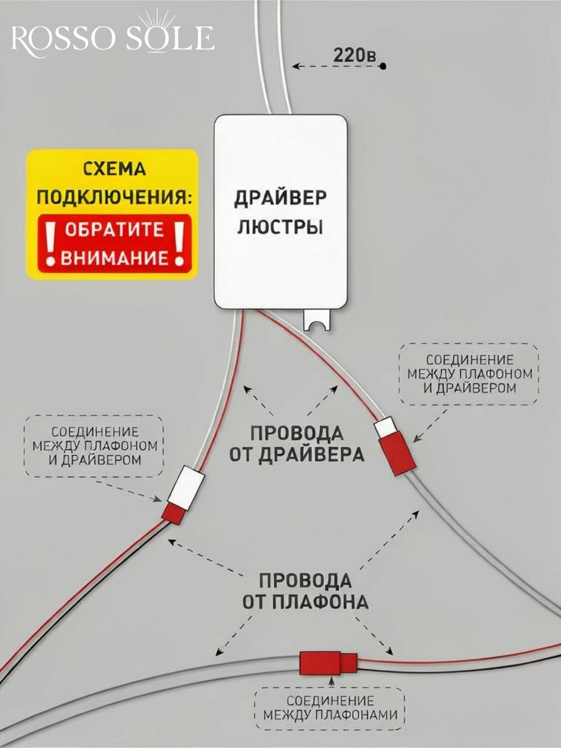 Люстра, LED, 80 Вт — фото 1