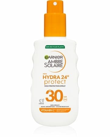Средство солнцезащитное Garnier Ambre Solaire Hydra, спрей, 150 мл